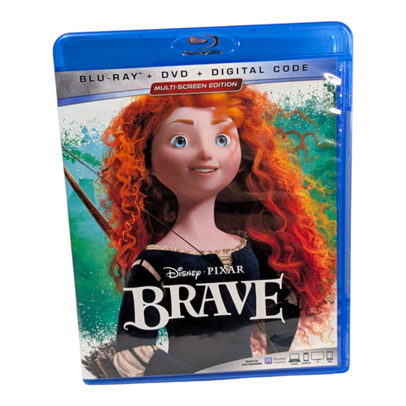Disney | Media | Disney Pixars Brave Blueray Dvd Kids Movies | Poshmark